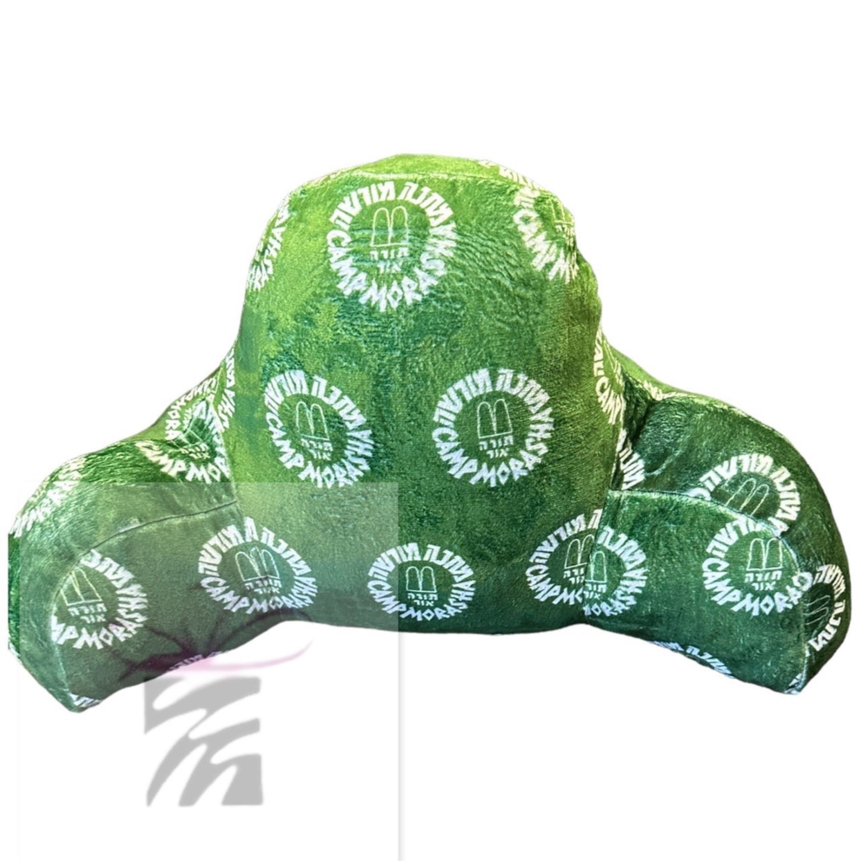 Camp Morasha Logo Lounge Pillow | The Purple Bow