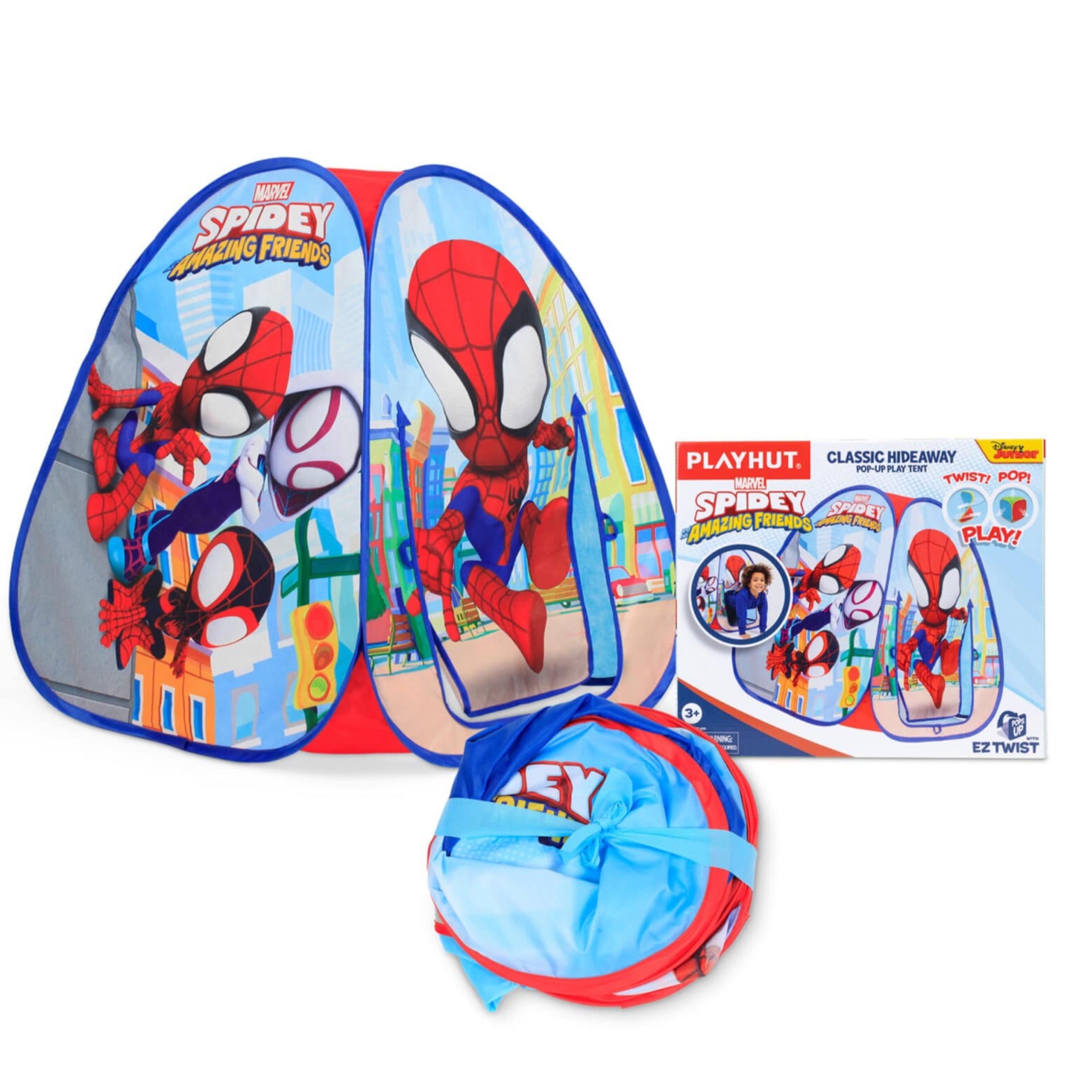 SPIDEY & HIS AMAZING FRIENDS CLASSIC HIDEAWAY TENT | The Purple Bow